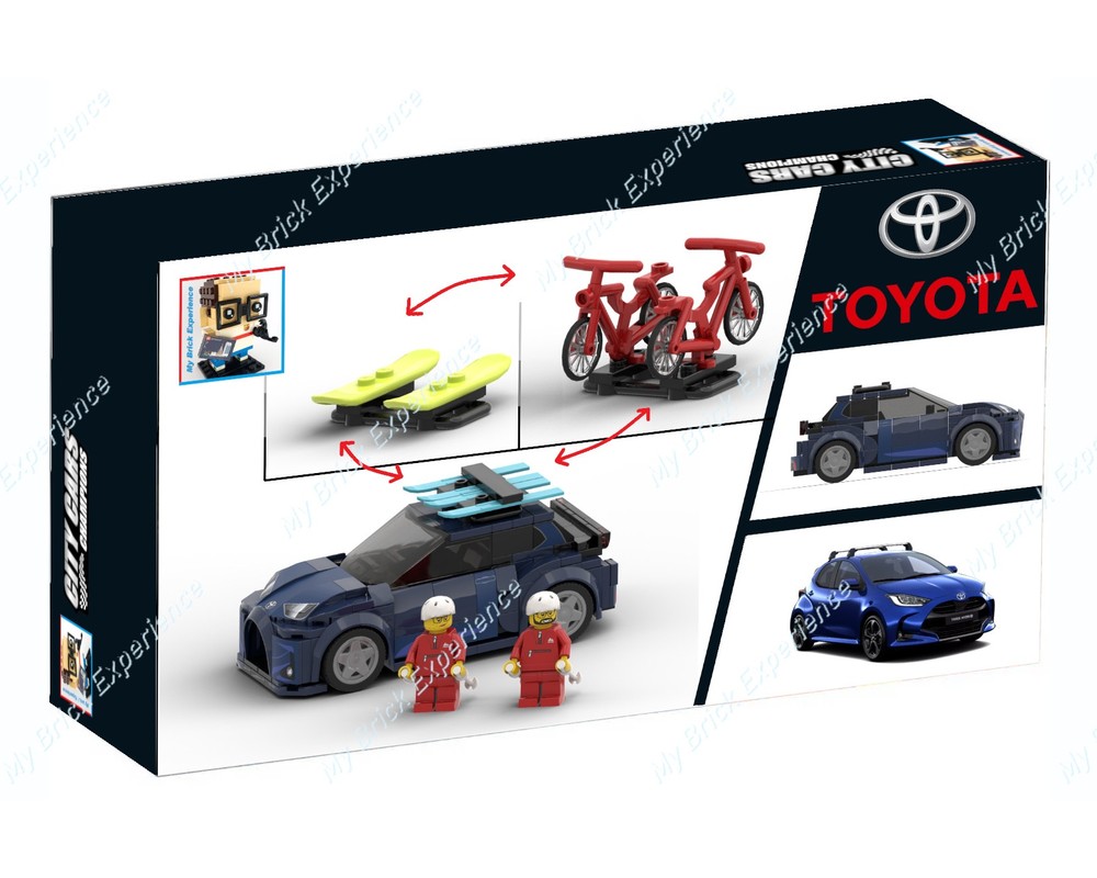 Lego Moc Toyota Yaris Lounge By Mybrickexperience Rebrickable Build