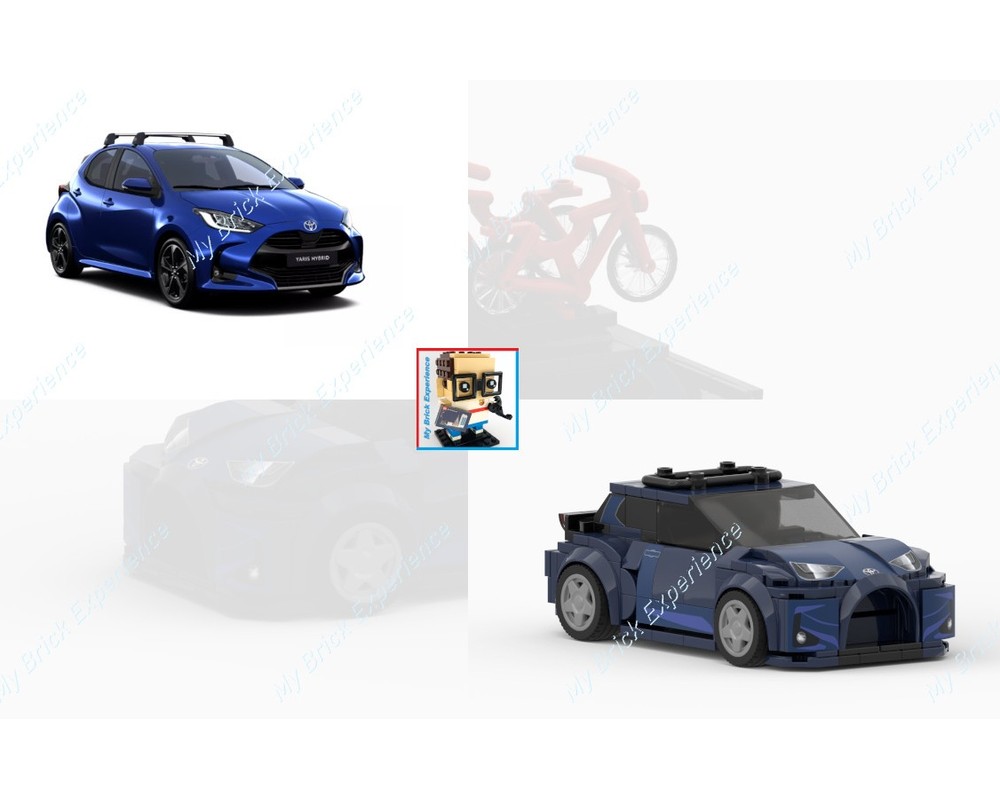 Lego Moc Toyota Yaris Lounge By Mybrickexperience Rebrickable Build