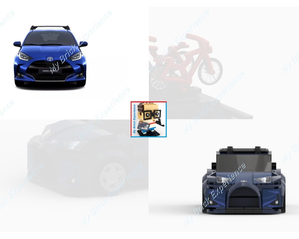 Lego Moc Toyota Yaris Lounge By Mybrickexperience Rebrickable Build