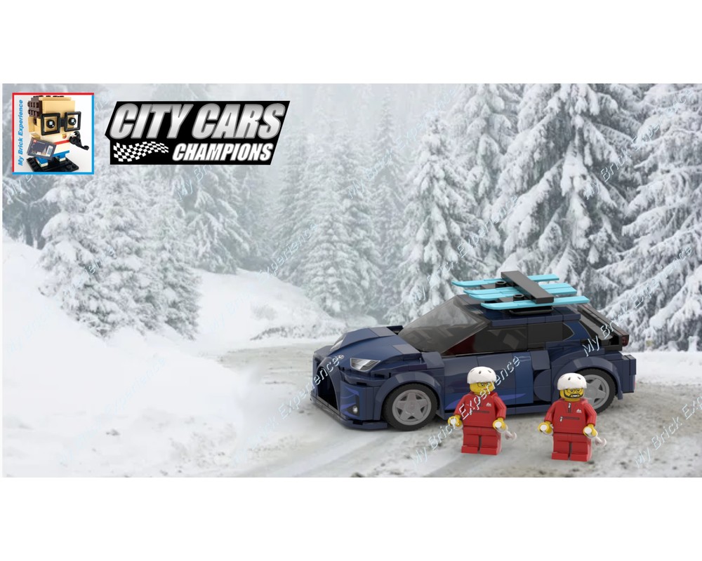 Lego Moc Toyota Yaris Lounge By Mybrickexperience Rebrickable Build
