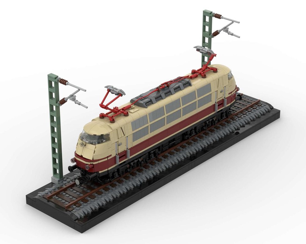 LEGO MOC BR103 (tan/dark-red) by StudStation | Rebrickable - Build with ...