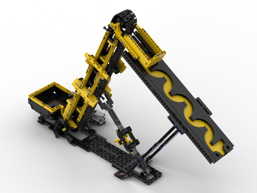 LEGO MOC GBC Module: Adjustable Conveyor by RandomBrick23 | Rebrickable ...