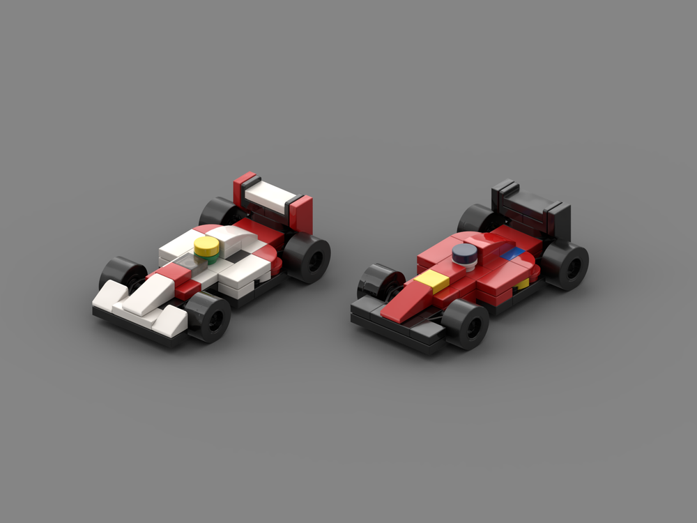 LEGO MOC F1 1988 Mini by TeeJayBaker | Rebrickable - Build with LEGO