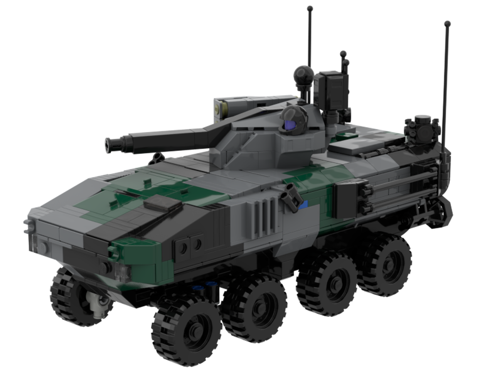 LEGO MOC Amphibious Combat Vehicle by Somerslego | Rebrickable - Build ...