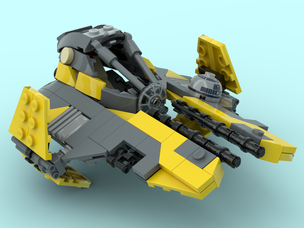 LEGO MOC Eta-2 Actis Light Interceptors (4 Colors) by 2x4Productions ...