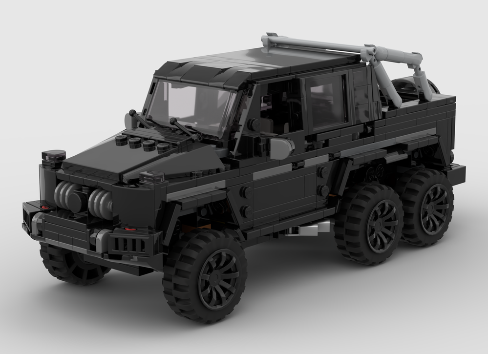 LEGO MOC Mercedes-AMG G 63 6x6 w suspension(76924 Modification) by ...