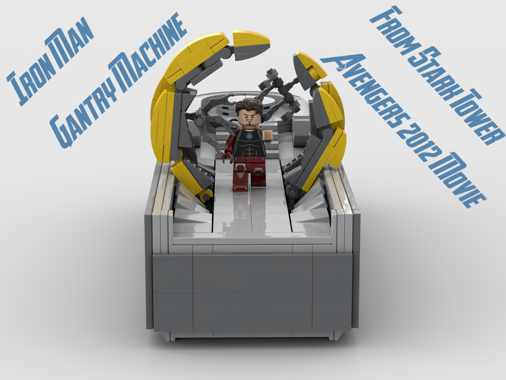 LEGO MOC Iron Man Gantry Machine/ Iron Man suit off by pit2222 ...