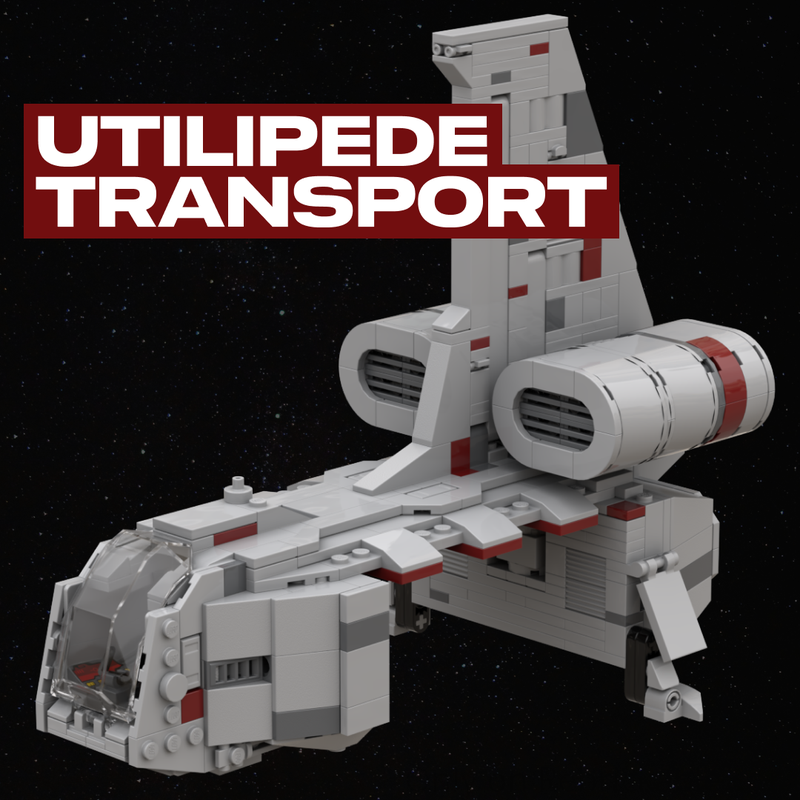 LEGO MOC Sienar-Chall Utilipede Transport by scruffybrickherder ...