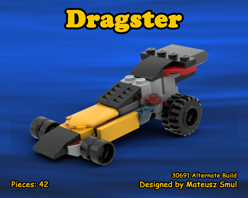 LEGO MOC Dragster by DonPadreMateo | Rebrickable - Build with LEGO