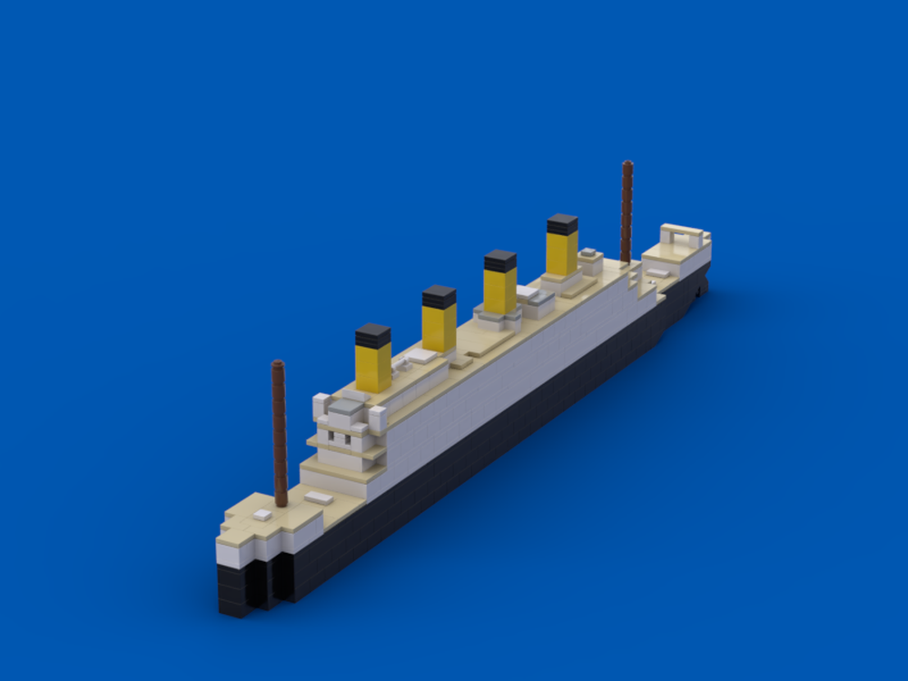 LEGO MOC RMS Olympic by TerminatorFan1984 | Rebrickable - Build with LEGO