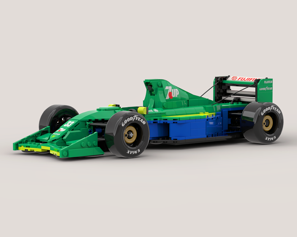 LEGO MOC Jordan 191 by bentobrick | Rebrickable - Build with LEGO