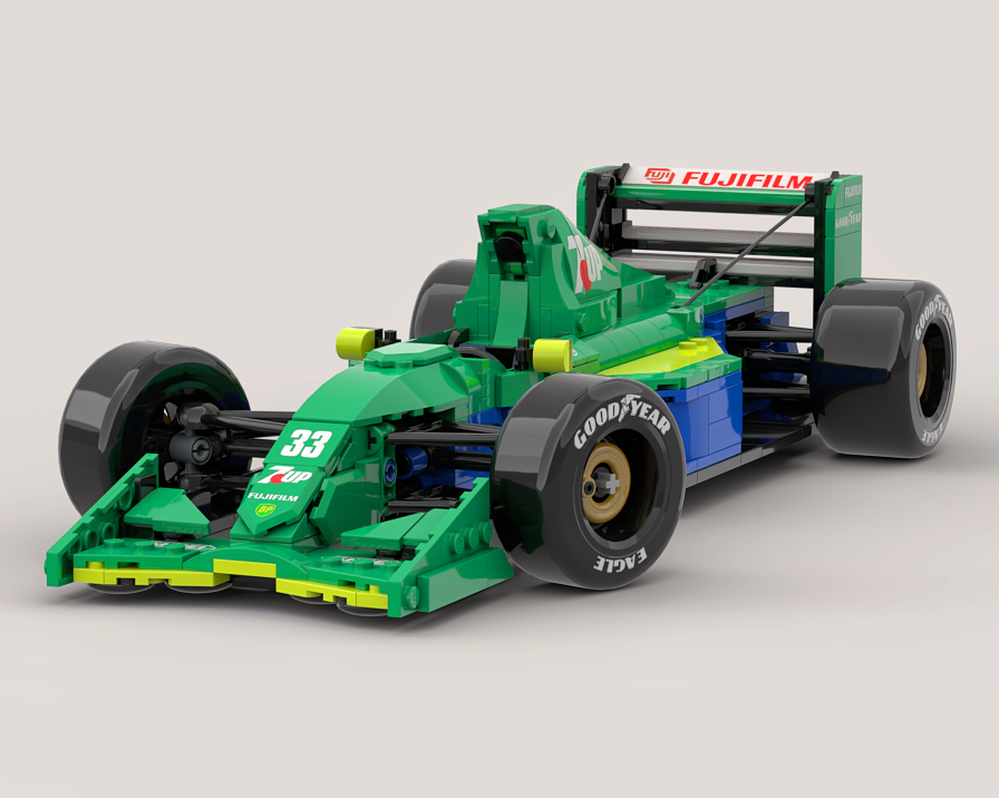 LEGO MOC Jordan 191 by bentobrick | Rebrickable - Build with LEGO