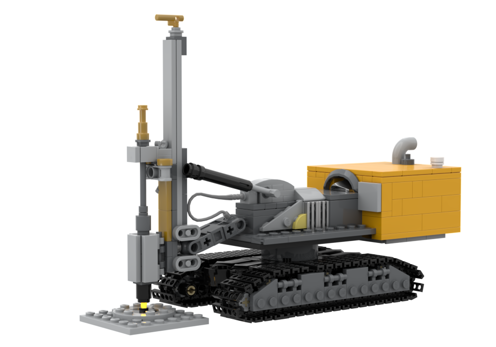 LEGO MOC Gyrotron Maser Drilling Rig by OrchardBuilds | Rebrickable ...