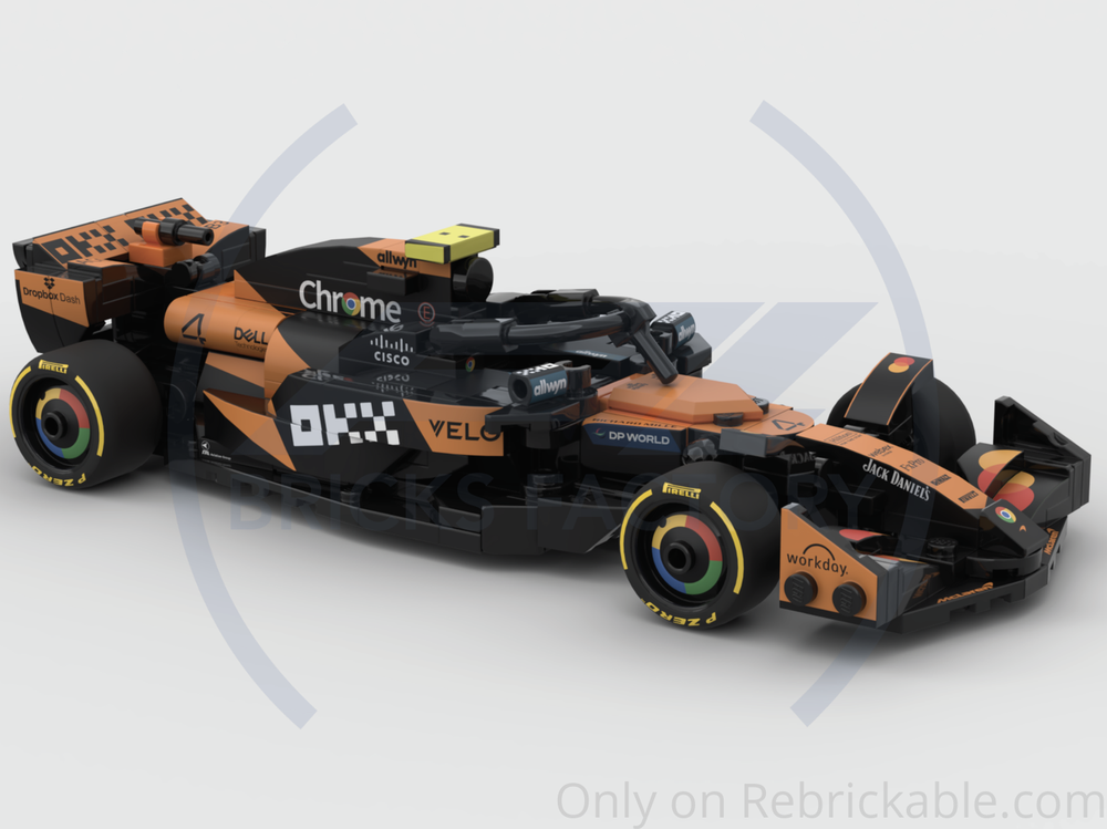 LEGO MOC-213351 F1 McLaren MCL39 by Pit Lane Bricks Factory ...