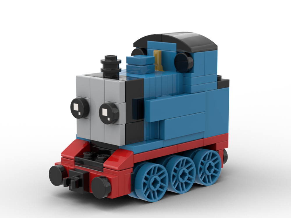 LEGO MOC Thomas the Tank Engine Brickheadz by 1Jamster1 | Rebrickable ...