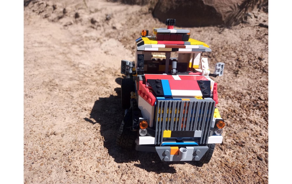 Lego Moc Derry Longhorn 4520 Oshkosh M1070 Het By Technicmodlr