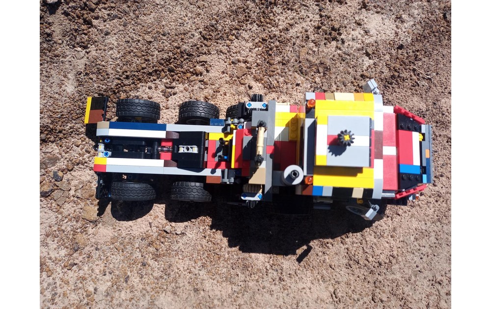 Lego Moc Derry Longhorn 4520 Oshkosh M1070 Het By Technicmodlr