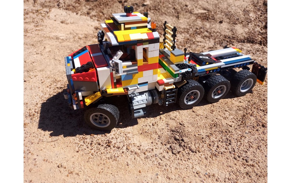 Lego Moc Derry Longhorn 4520 Oshkosh M1070 Het By Technicmodlr
