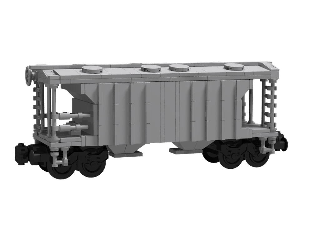 LEGO MOC Pullman Standard 2 Bay Covered Hopper by Brick_Reading ...