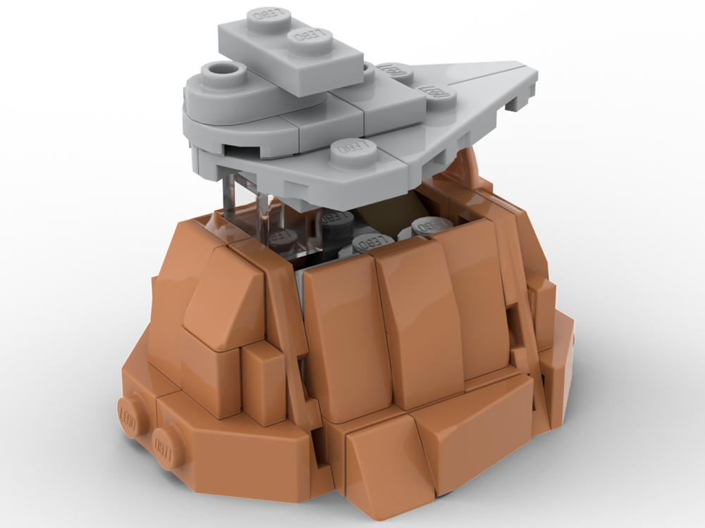 LEGO MOC The Empire over Jedha city nanoscale (75356 Executor size) by ...