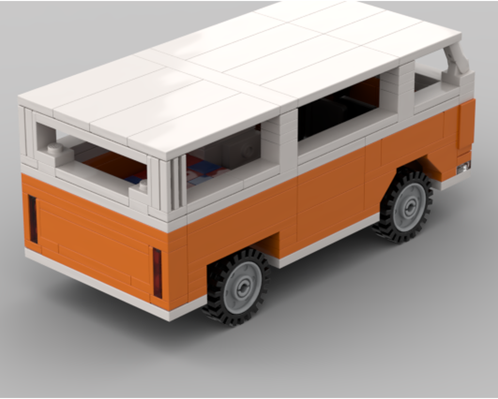 LEGO MOC Volkswagen T2 Transporter by wonderbrickz | Rebrickable ...