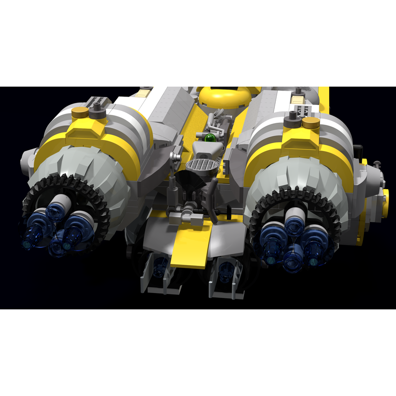 LEGO MOC Corellian YZ-775 Medium Transport by Famulimus | Rebrickable ...
