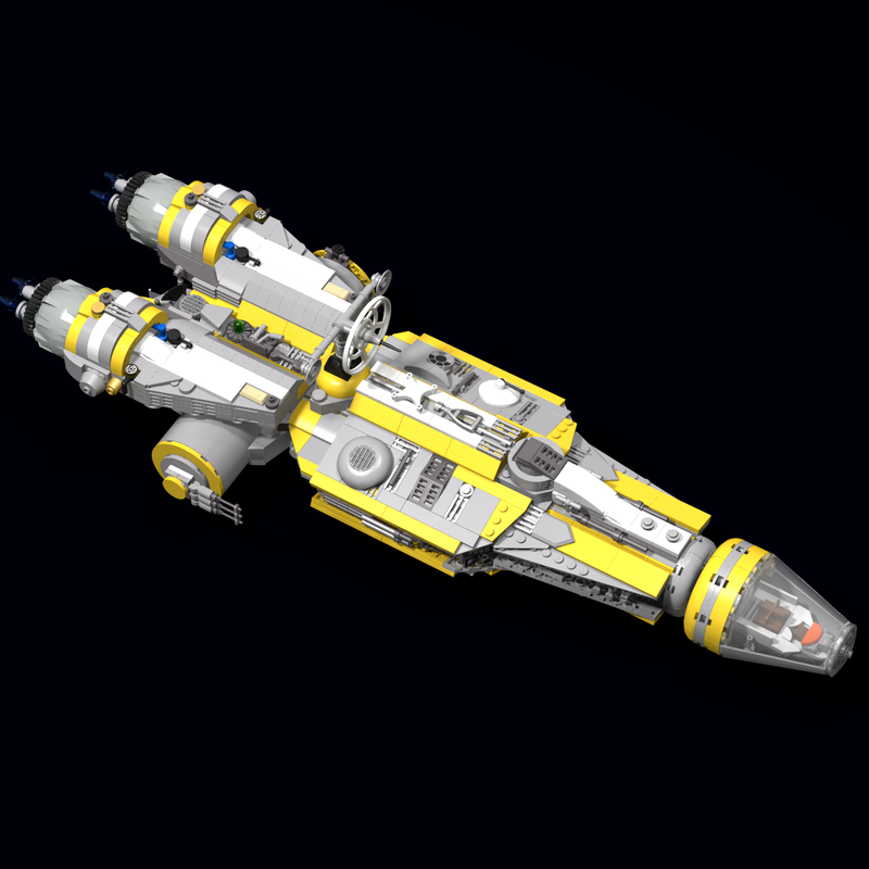 LEGO MOC Corellian YZ-775 Medium Transport by Famulimus | Rebrickable ...