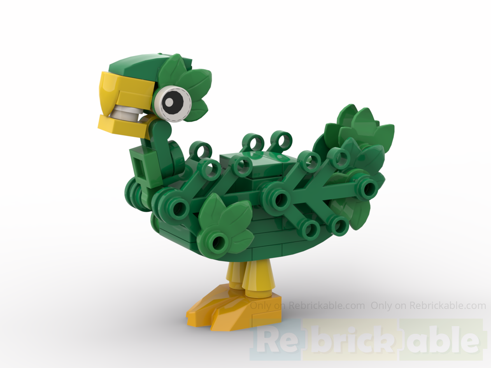 LEGO MOC Fantasy Duck by Somehow Bricks | Rebrickable - Build with LEGO