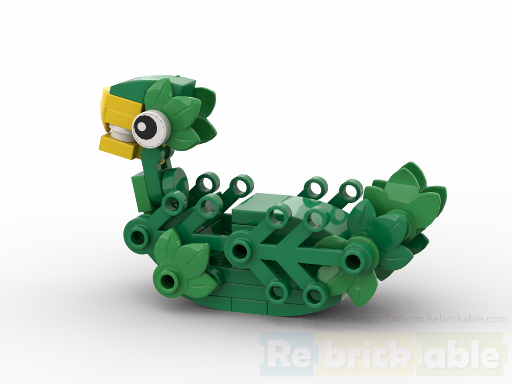 LEGO MOC Fantasy Duck by Somehow Bricks | Rebrickable - Build with LEGO