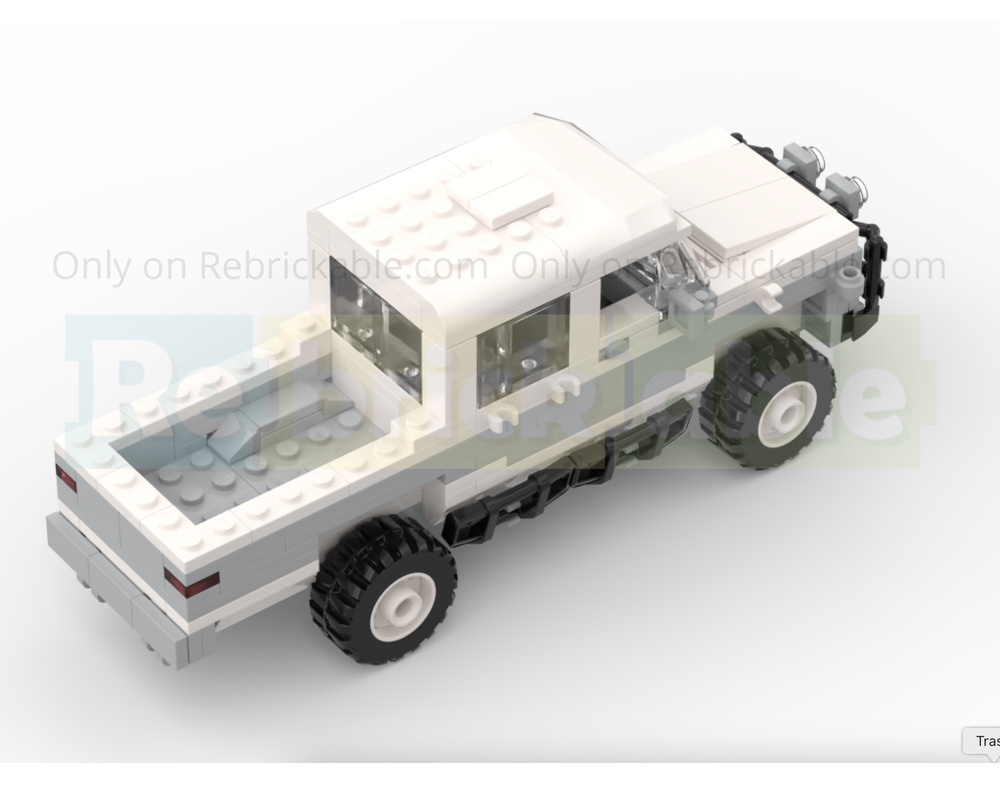 LEGO MOC Chevy Suburban Offroad MOD by MB MocWorks | Rebrickable ...