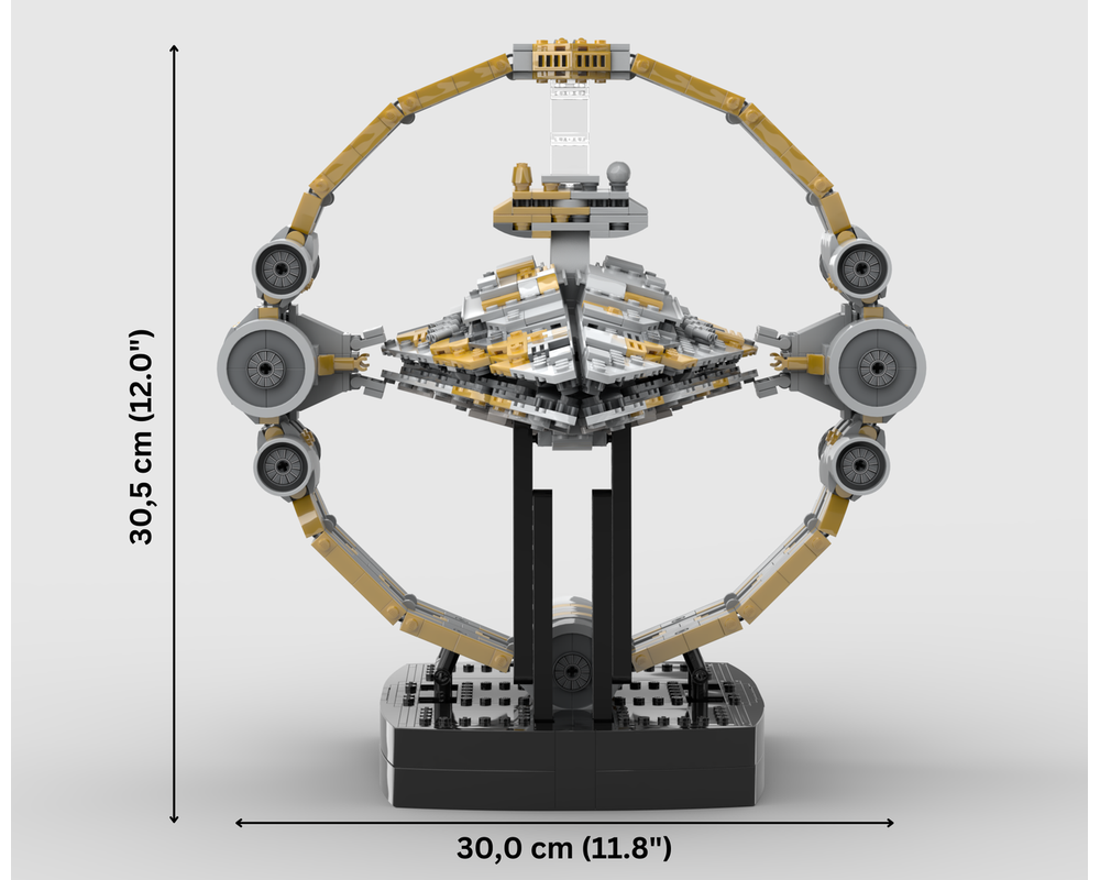 LEGO MOC-213415 Eye of Sion incl. Thrawn’s Chimaera (Midi-Scale Version ...