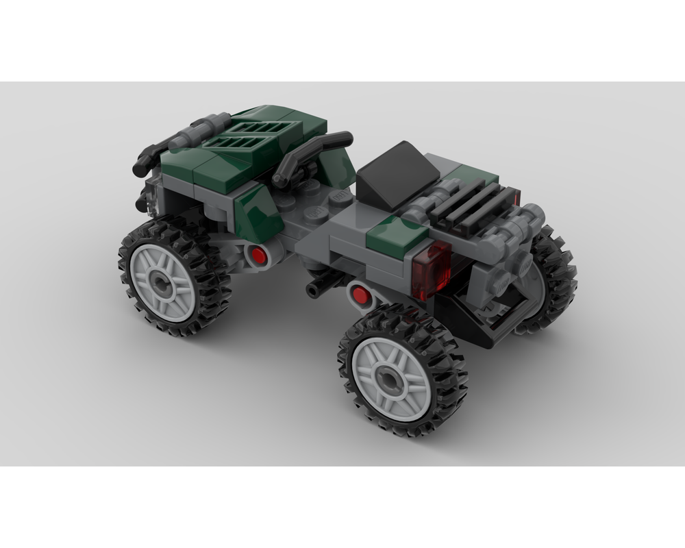 LEGO MOC Halo Mongoose (Halo: Reach) by Marshmellowshyguy | Rebrickable ...