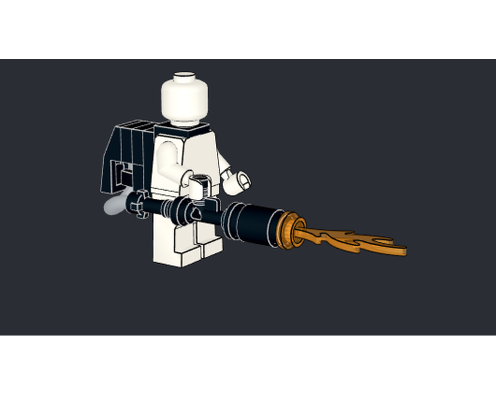 LEGO MOC Flame Thrower by militarybricks1 | Rebrickable - Build with LEGO