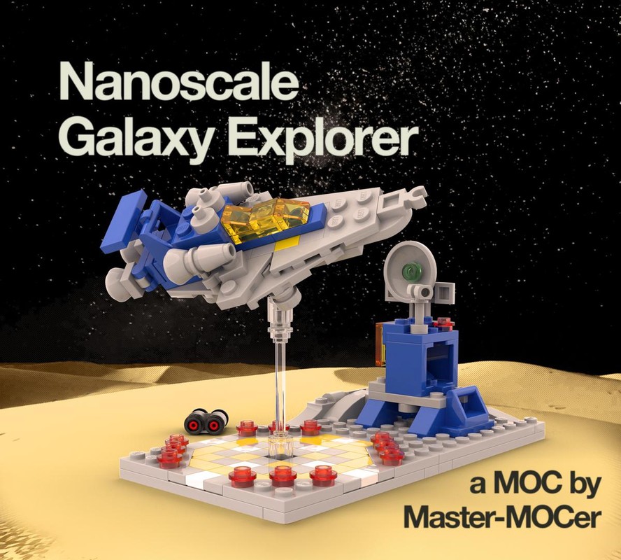 LEGO MOC Nanoscale Galaxy-Explorer with base by Master-MOCer ...