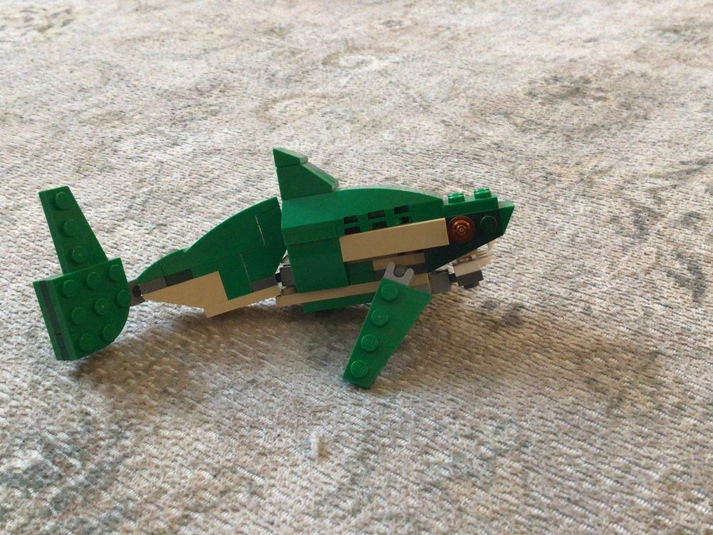LEGO MOC 31058 Shark by DnDBrickinBros | Rebrickable - Build with LEGO
