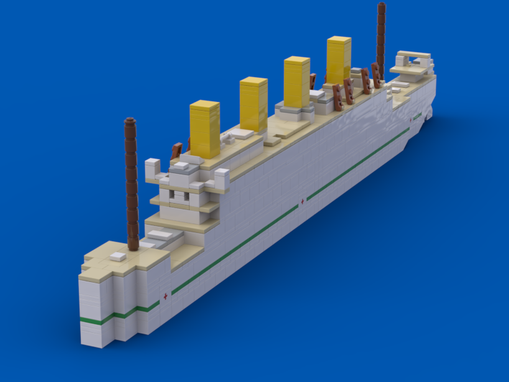 LEGO MOC HMHS Britannic by TerminatorFan1984 | Rebrickable - Build with ...
