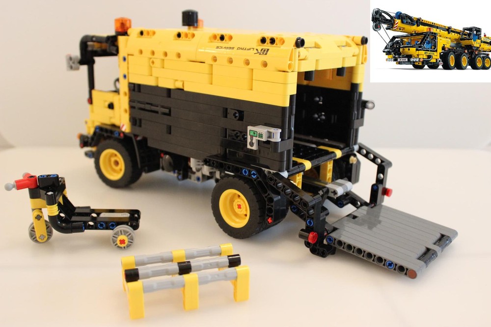 LEGO MOC Lorry with tail gate 42108 alternative model by Omanb571 ...