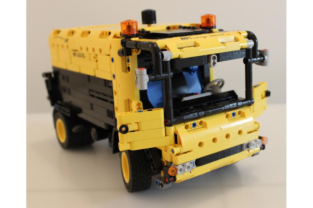 Lego Moc Lorry With Tail Gate 42108 Alternative Model By Omanb571