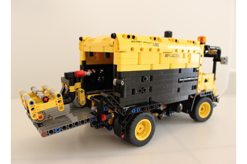Lego Moc Lorry With Tail Gate 42108 Alternative Model By Omanb571