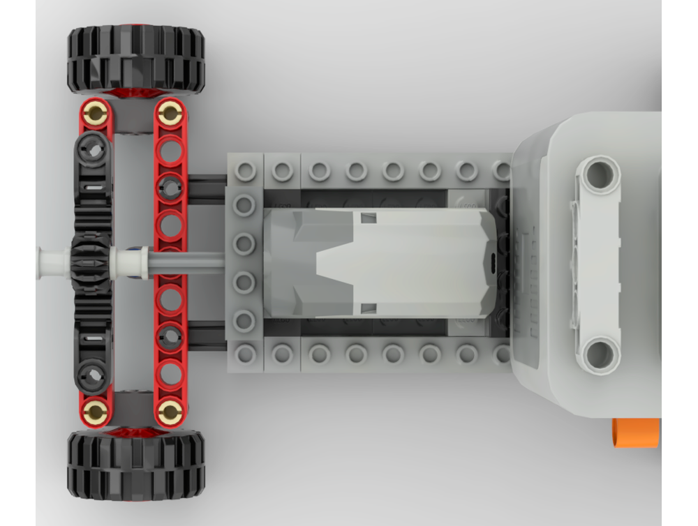 LEGO MOC Simple RC Car - Steering With Gear Rack V1.0 by Agilinzzz ...