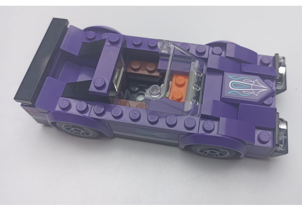 LEGO MOC Purple Muscle Car by Ktomek283 | Rebrickable - Build with LEGO
