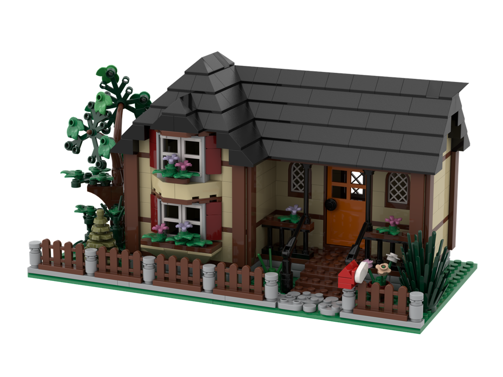 LEGO MOC-213491 K-Town - Country House "Black Forest" - City Building ...