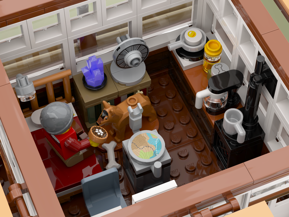 LEGO MOC-213493 Fire Lookout Tower by DistractedBuilder | Rebrickable ...