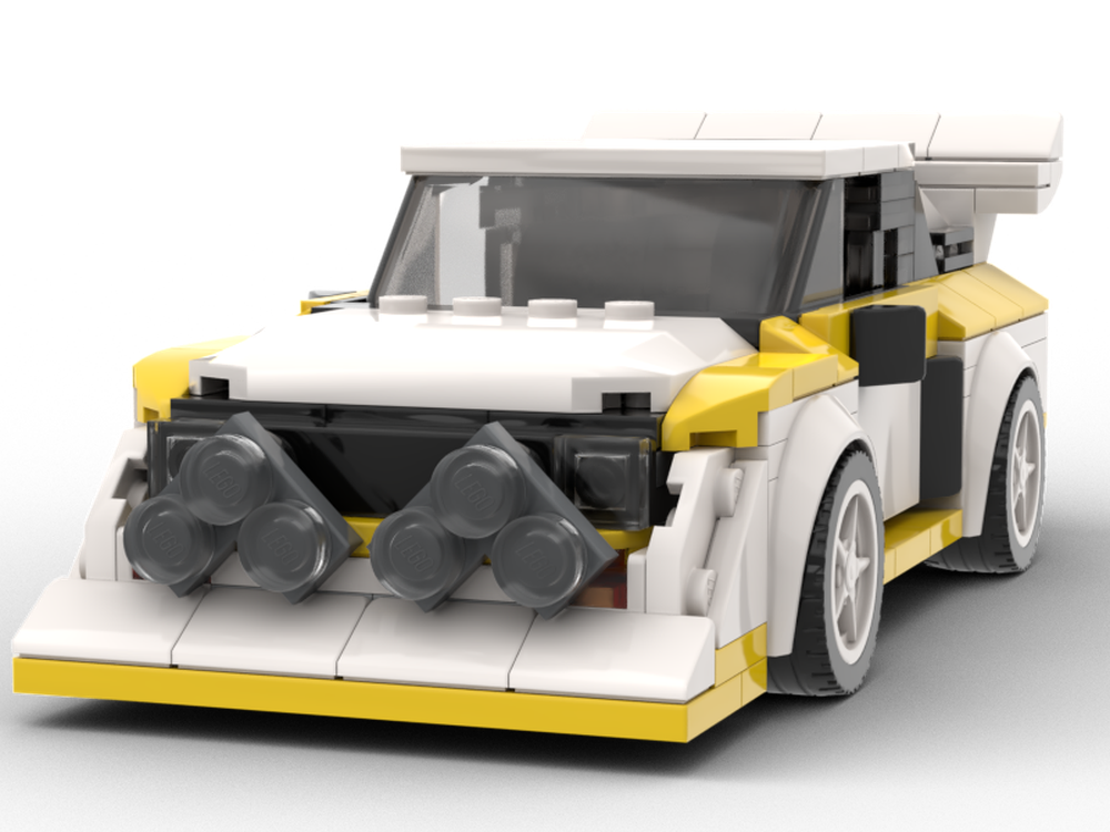 LEGO MOC Audi S1 quattro by mokesz | Rebrickable - Build with LEGO