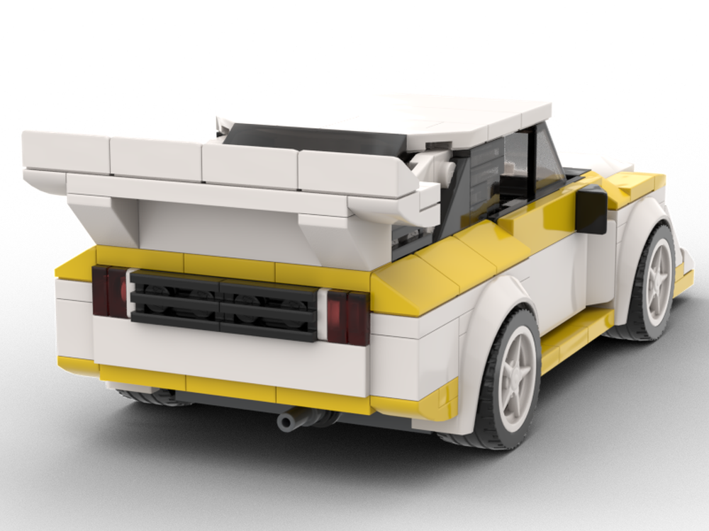 LEGO MOC Audi S1 quattro by mokesz | Rebrickable - Build with LEGO