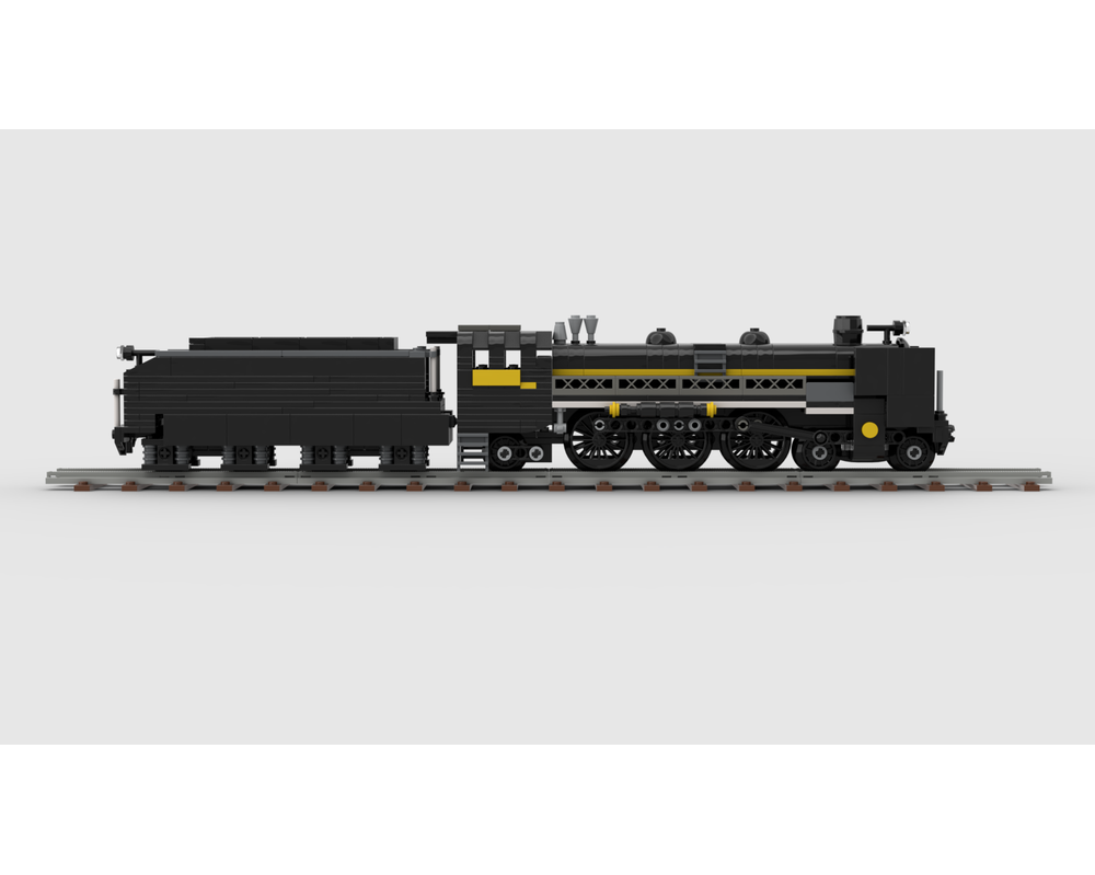 LEGO MOC-213497 Japanese national railways C51 steam locomotive by ...