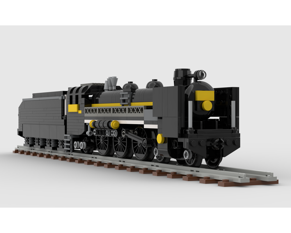 LEGO MOC-213497 Japanese national railways C51 steam locomotive by ...