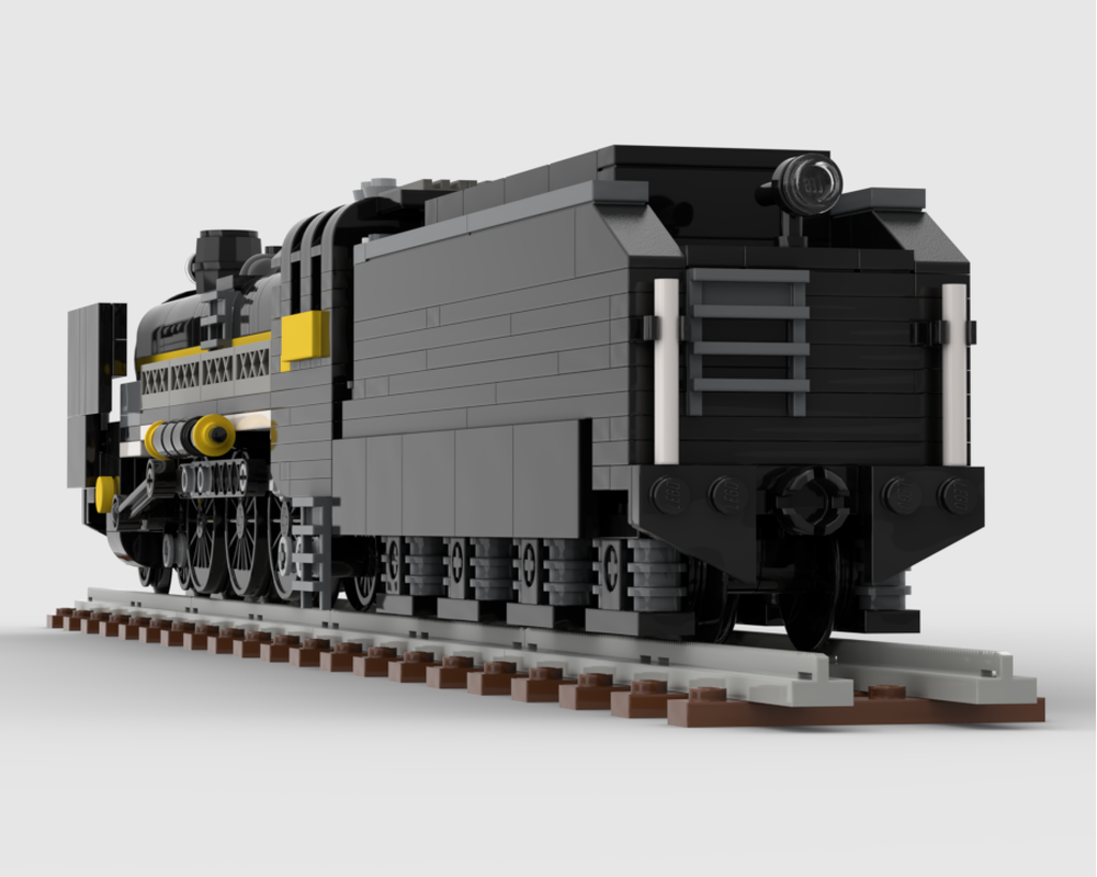 LEGO MOC-213497 Japanese national railways C51 steam locomotive by ...