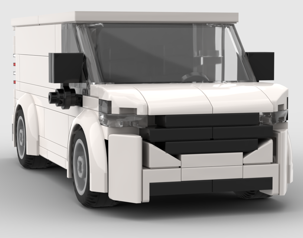 LEGO MOC Ford Transit Custom by JonahBricks | Rebrickable - Build with LEGO