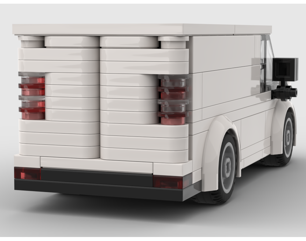 LEGO MOC Ford Transit Custom by JonahBricks | Rebrickable - Build with LEGO